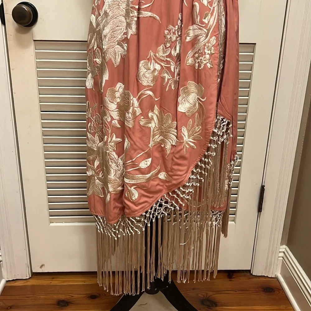 Anthropologie | Dresses | Anthropologie Lucille Dress In Pink White ...